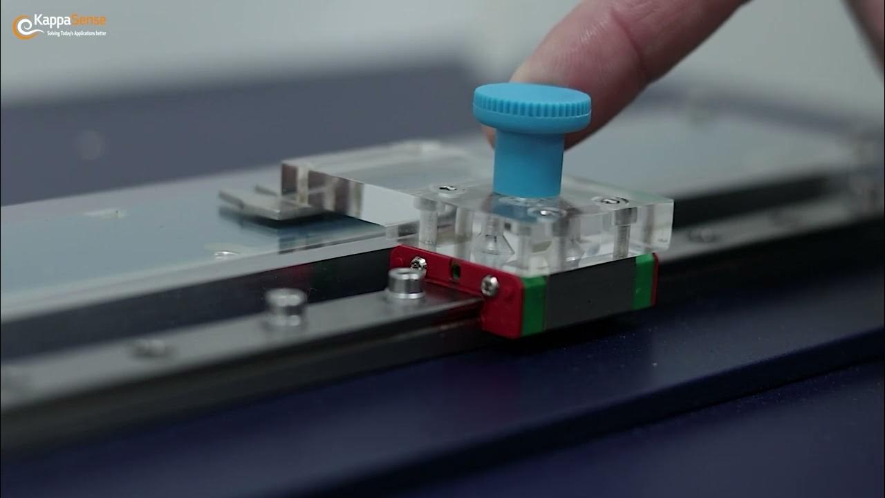Kappasense - Free of cables readhead Linear Encoder - YouTube