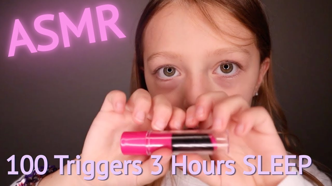 ASMR 100 Triggers in 3 Hours for People who NEED SLEEP OR a Nap ...