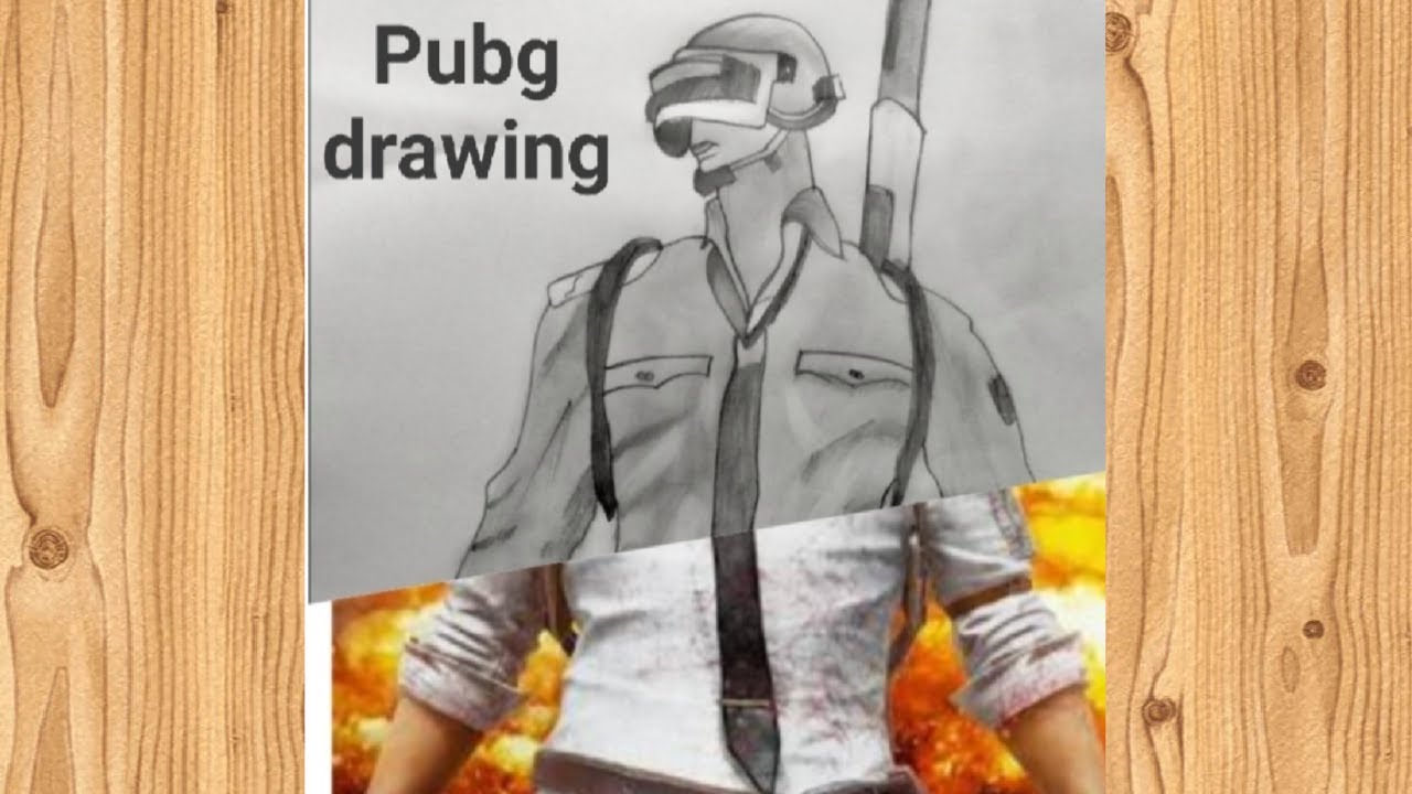 How to Draw Pubg Character || drawing Pubg man step by step / 😘 # ...