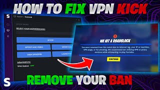 The Best Permanent Hwid Spoofer For Fortnite Vpn Kick Error Fix Roman ...