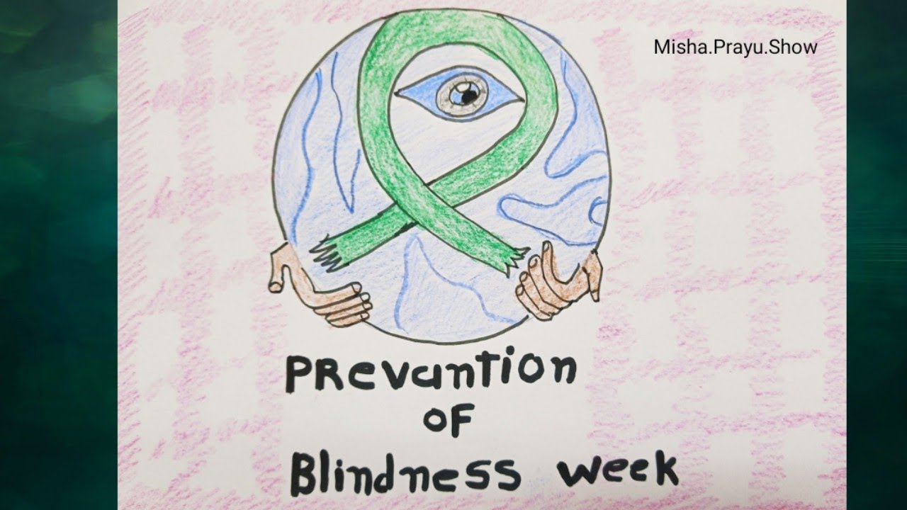 Prevention of Blindness Week 2021 | Best Poster Drawing on Prevention ...