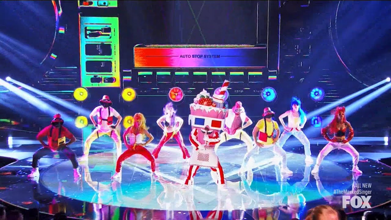 The Masked Singer 8 - Milkshake raps "Jump on It" by Sir Mix A lot ...