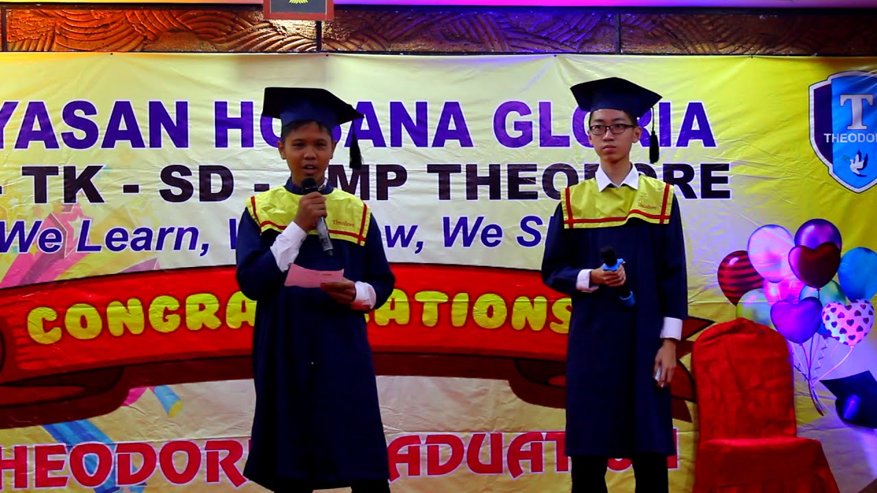 Graduation Ceremony Theodore School - YouTube