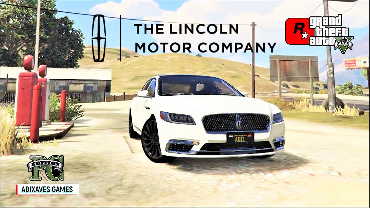 Lincoln Continental 2017 | GTA V Real Life Mods | Vehicle TestDrive ...