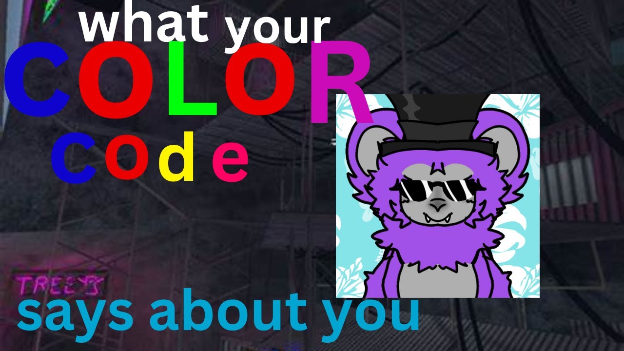 what your color code says about you - YouTube