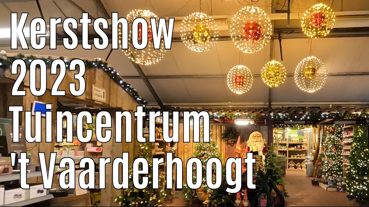 Kerstshow 2023 Tuincentrum 't Vaarderhoogt ⭐⭐⭐⭐⭐ part 2 - YouTube