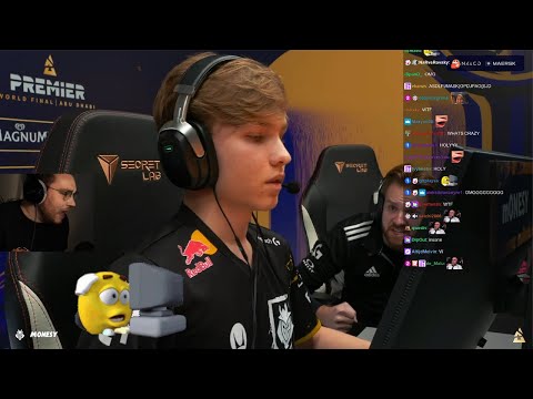 ohnePixel reacts to IMPOSSIBLE 1v5 Clutch by M0nesy 😲
