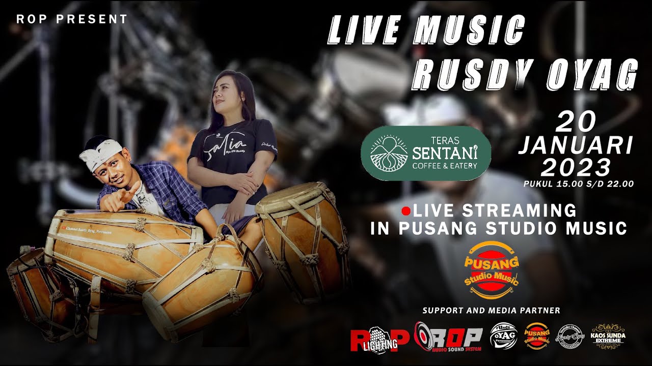 Live Stream Rusdy Oyag At Teras Sentani - YouTube
