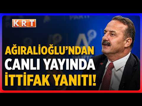 Anahtar Parti Genel Başkanı Yavuz Ağıralioğlu'ndan KRT canlı yayınında çok kritik ittifak yanıtı!
