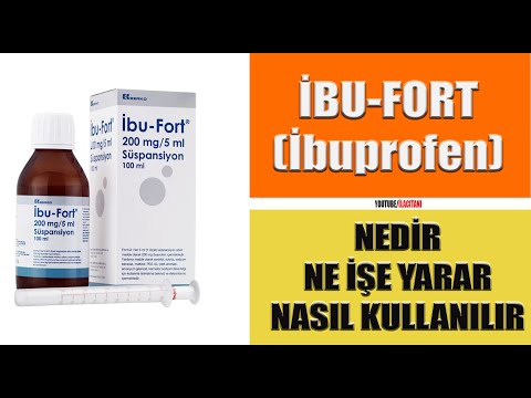 İBUFORT Süspansiyon Nedir, Niçin Kullanılır, Nasıl Kullanılır, Yan Etkileri Nelerdir? #ibuprofen