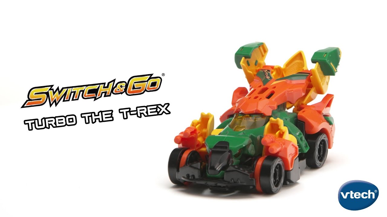 Turbo the T-Rex | Switch & Go Boost | Demo Video | VTech Toys® - YouTube