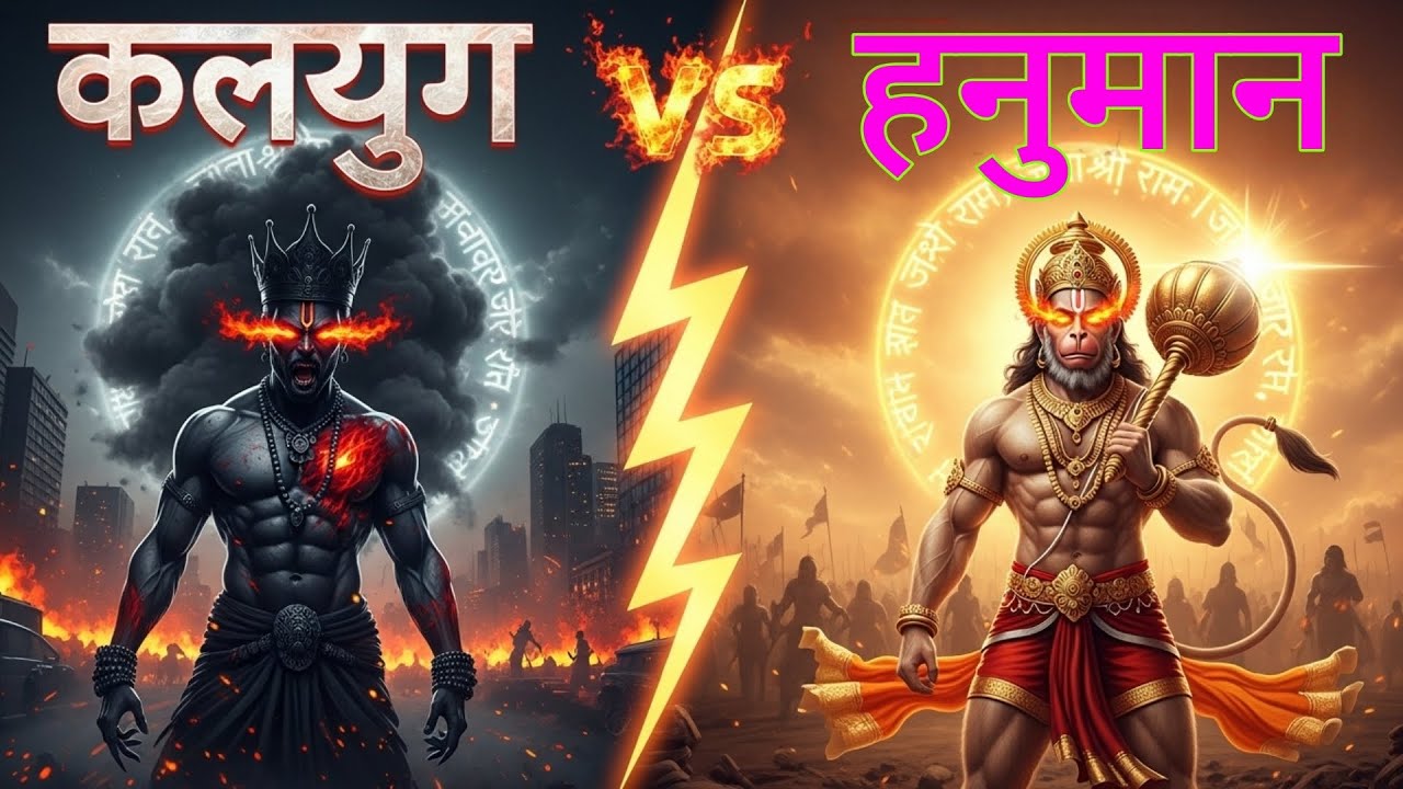 Kalyug V's Veer Hanuman - Epic Rap Battle ⚔️ | सच्चाई आज के इंसान की # ...