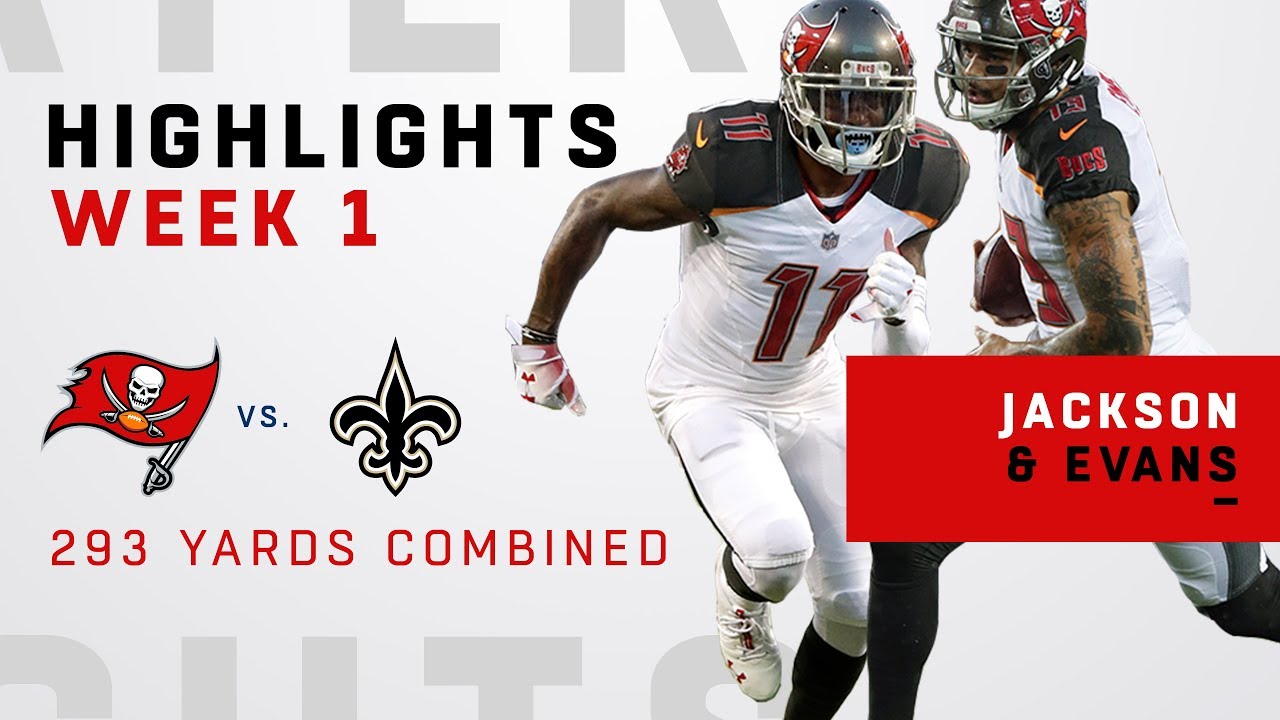 DeSean Jackson & Mike Evans Combine for 293 Yards! - YouTube