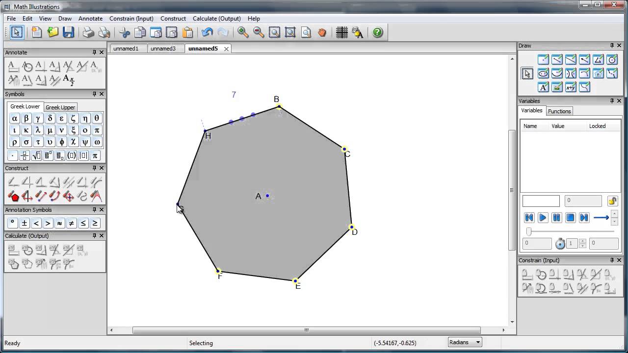 Creating A Regular Polygon N gon In Math Illustrations YouTube