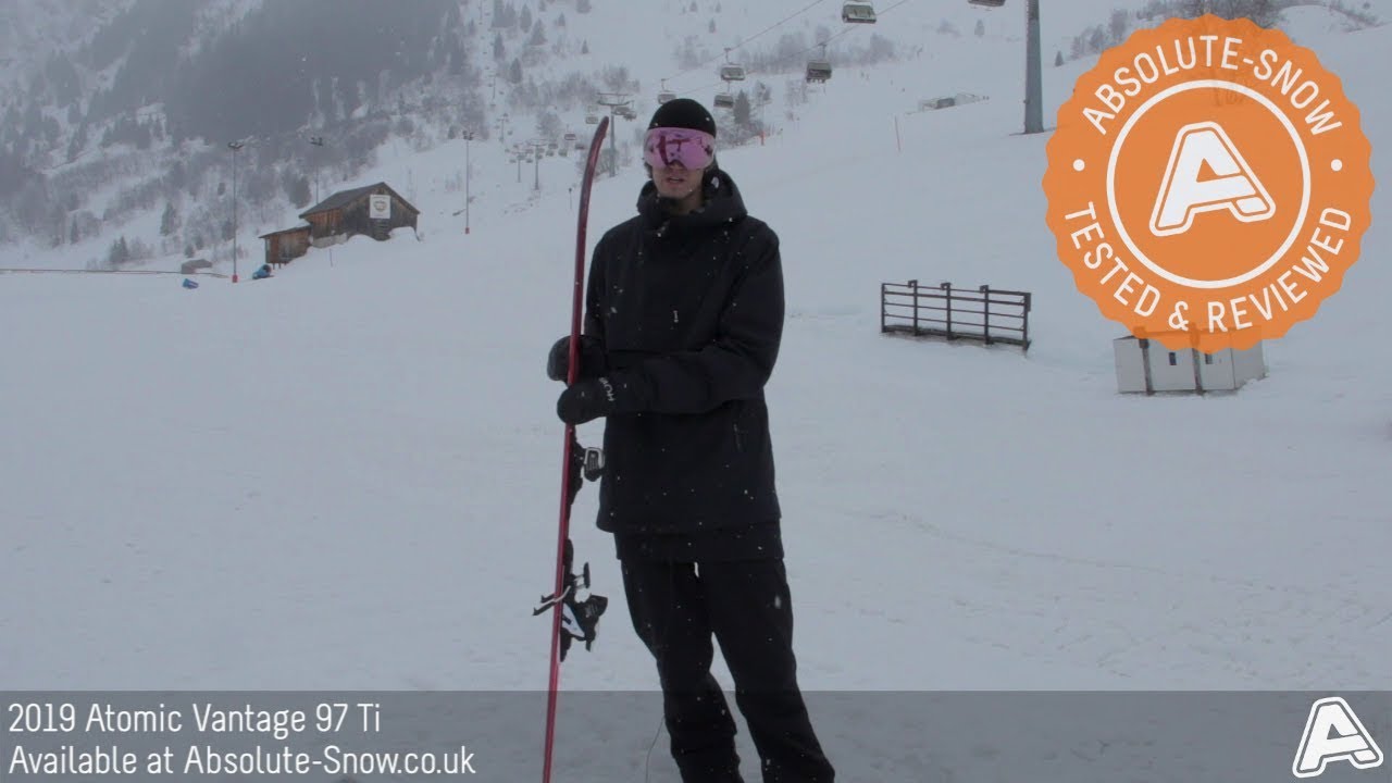 2018 / 2019 | Atomic Vantage 97 Ti Skis | Video Review - YouTube