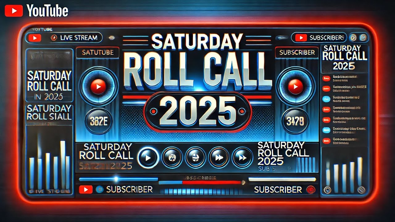 Saturday Roll-Call Live 02/01/2025 - YouTube