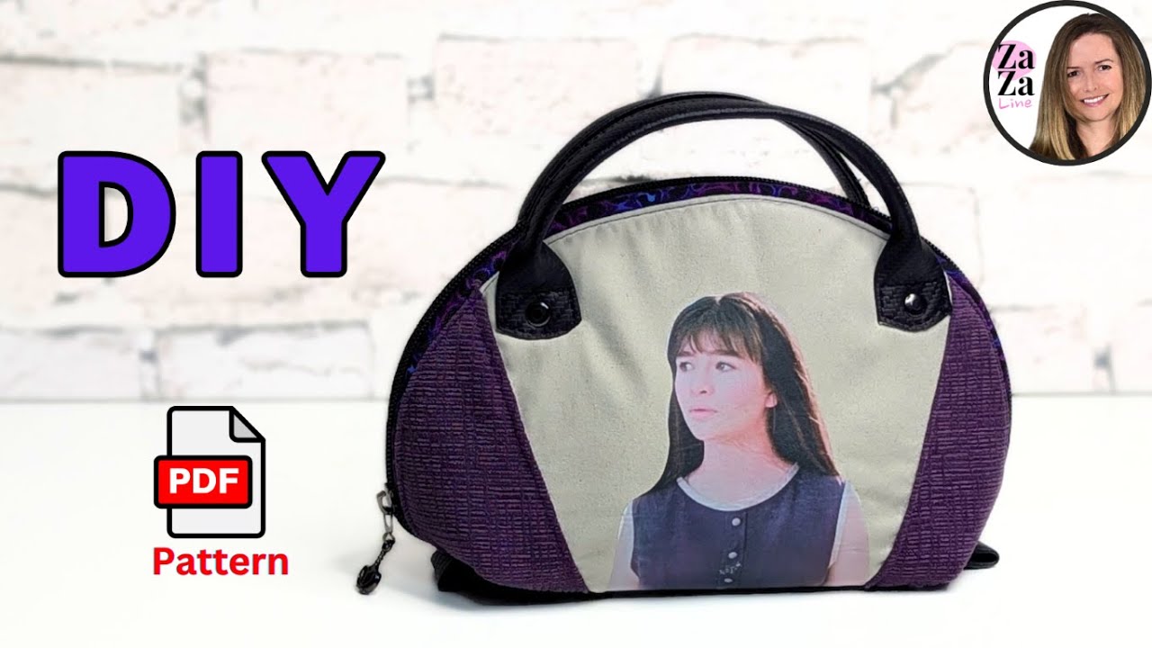 DIY pouch tutorial. Zipper pouch with lining. Pouch pattern - YouTube