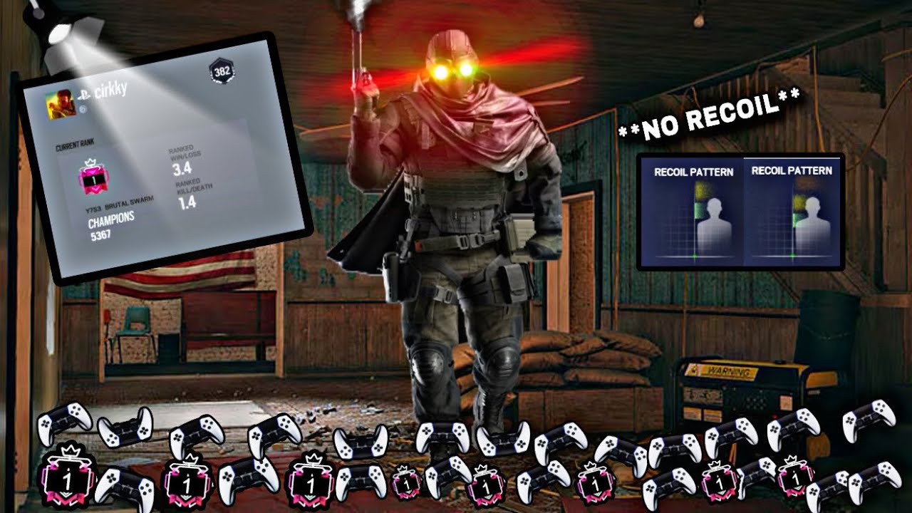 THE #1 MOST AGGRESSIVE CONTROLLER CHAMPION ON SIEGE X PS5/XBOX - YouTube