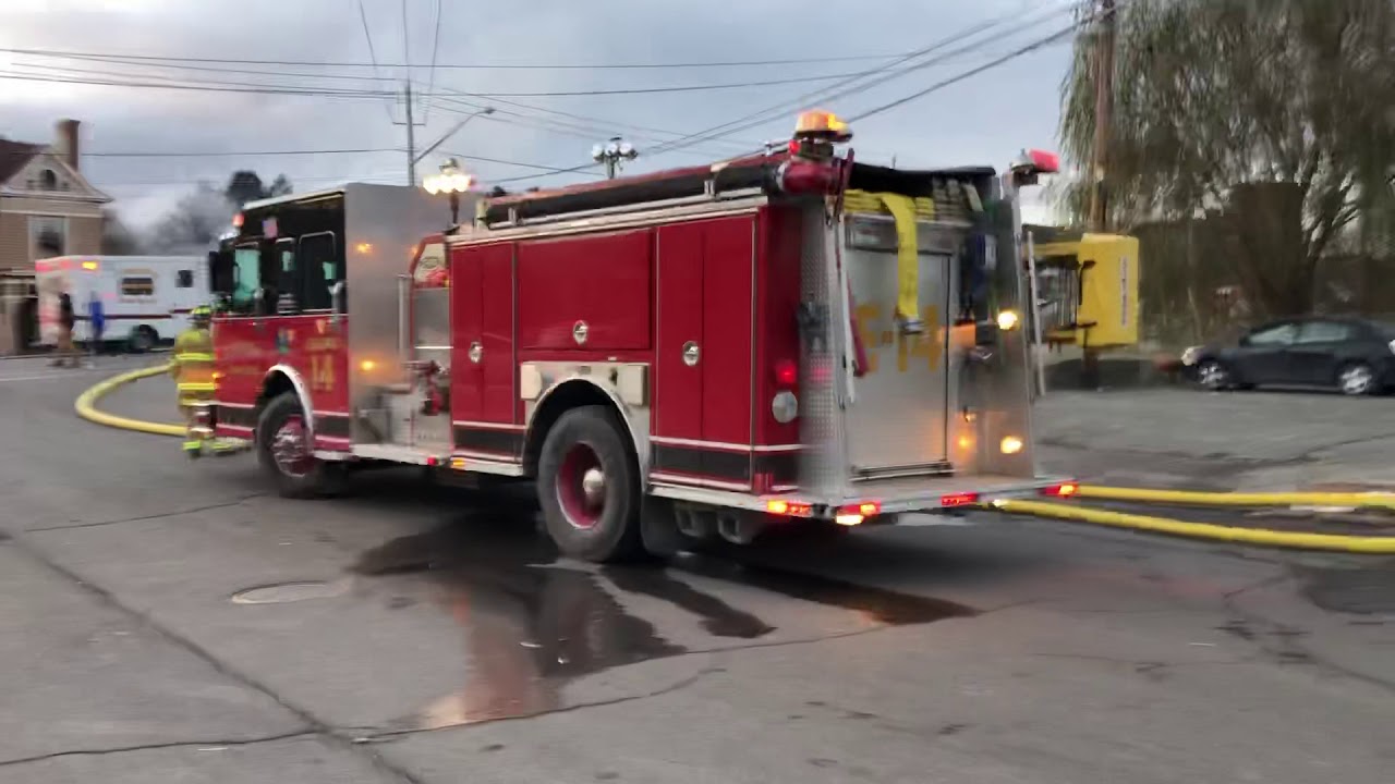 PRESTON AVE FIRE in HORNELL, NY - YouTube