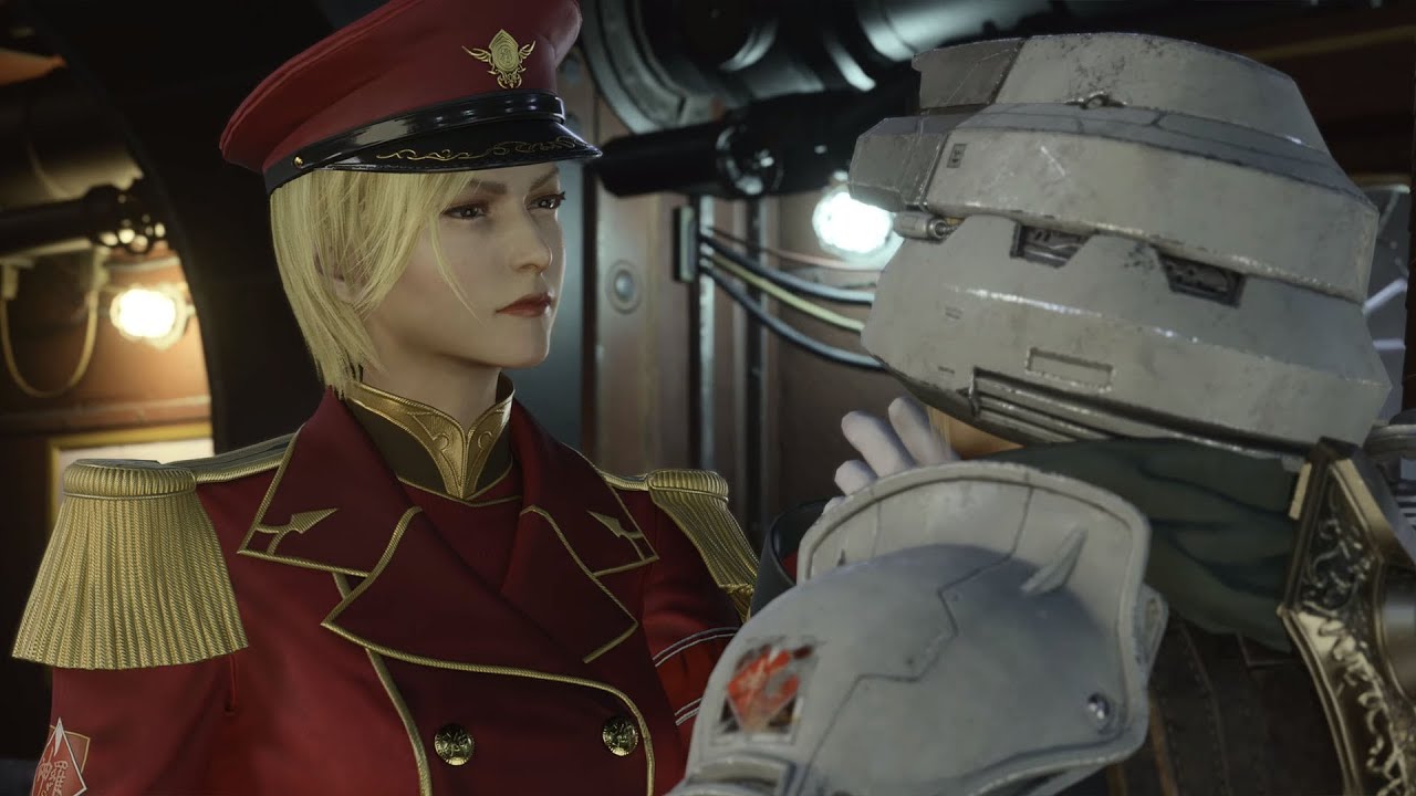 Final Fantasy VII Rebirth The Commander Scenes - YouTube