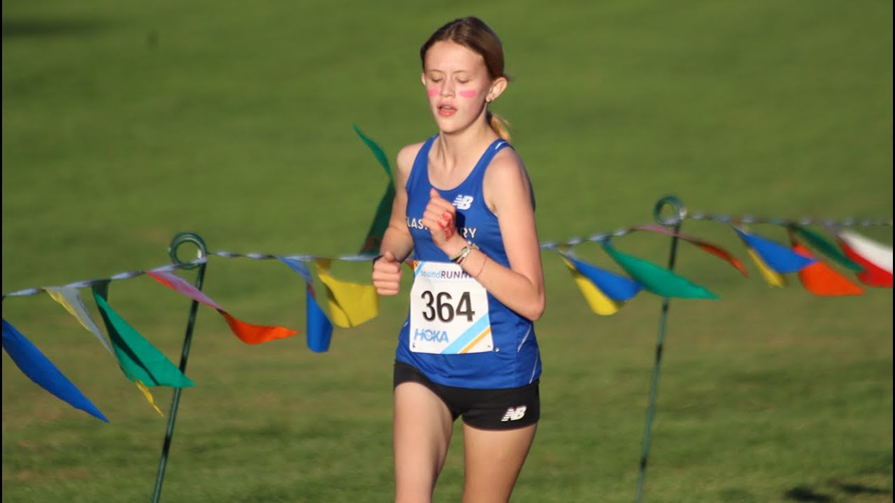 2022 CCC XC Championships Girls Jr Varsity Race Finish - YouTube