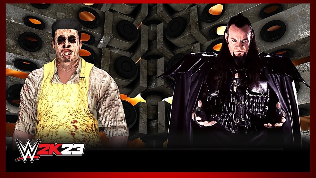LEATHERFACE vs UNDERTAKER | WWE 2K23 - YouTube