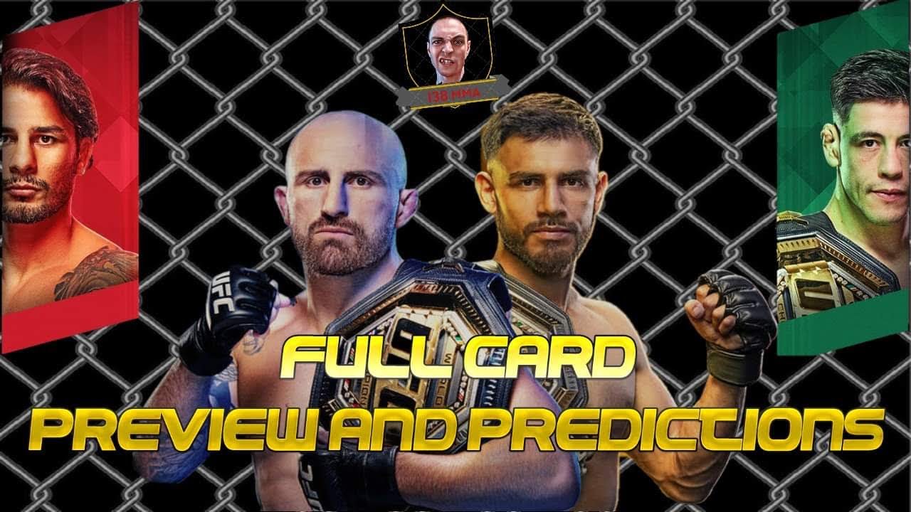 UFC 290 Full Card Breakdown, Analysis, And Predictions - YouTube