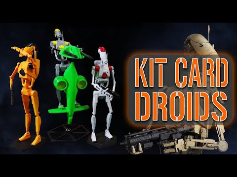 3D Print Articulated Star Wars B1 Battle Droids - YouTube