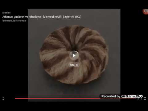 Pasta Dekorasyon videolarını izledim #1 Aynı zaman da rahatlatıcı