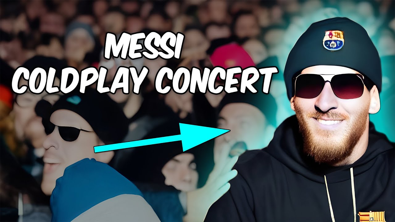 Messi Spotted at Coldplay Concert in Barcelona - Why Did He Skip UNFP ...