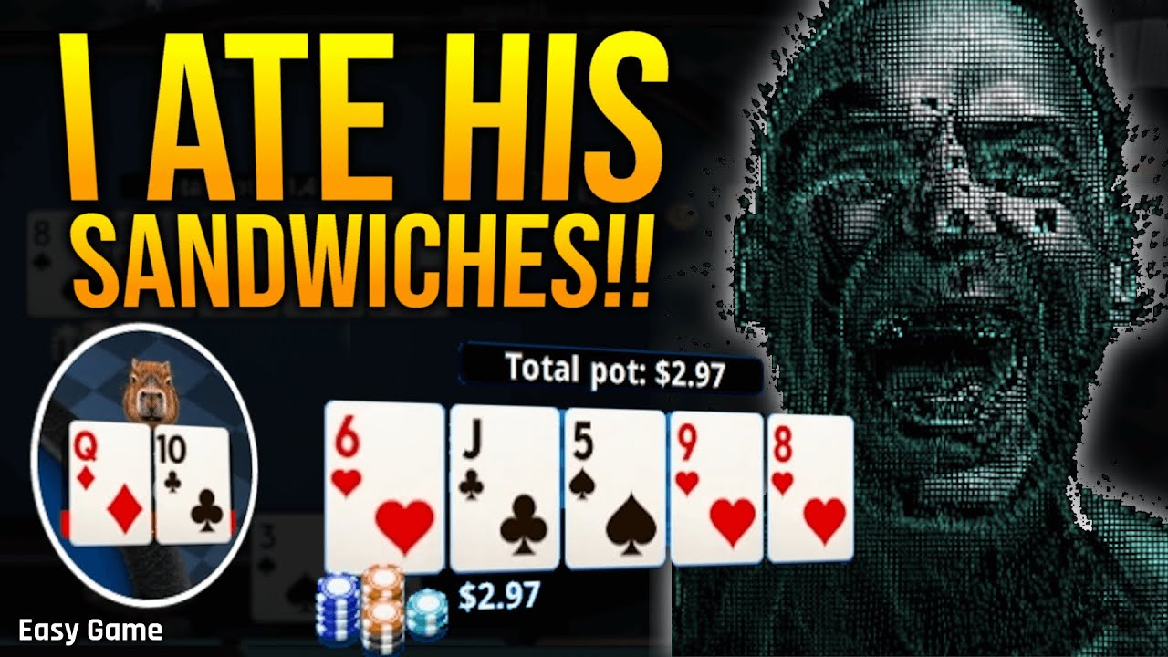 Runner-Runner Flush vs Straight: PURE SKILL! | Easy Game | Hand 5 - YouTube