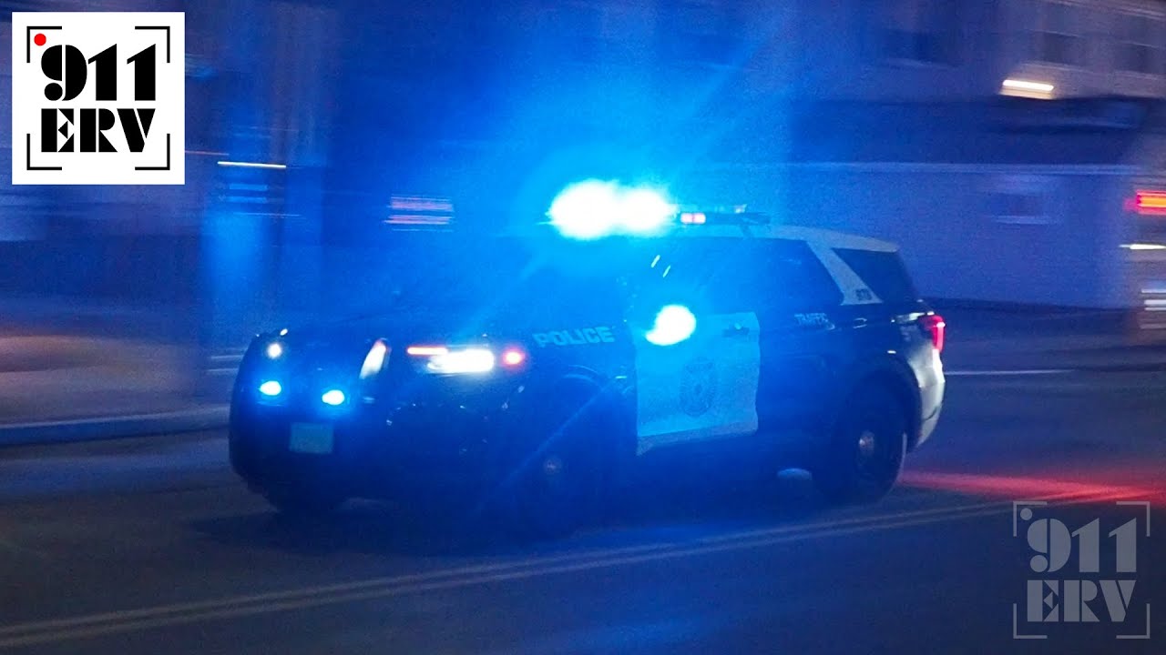 Danvers Police Car Responding | Traffic Unit 978 - YouTube