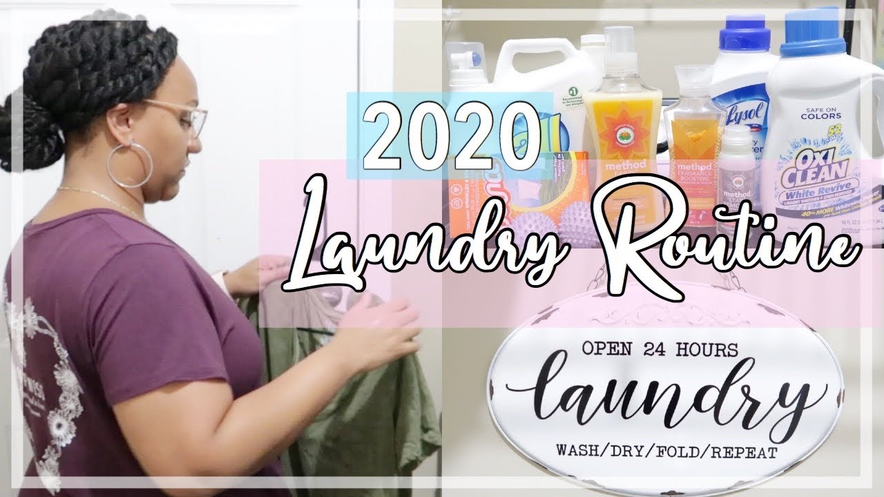 LAUNDRY ROUTINE 2020 | LAUNDRY MOTIVATION | LAUNDRY TIPS & HACKS ...