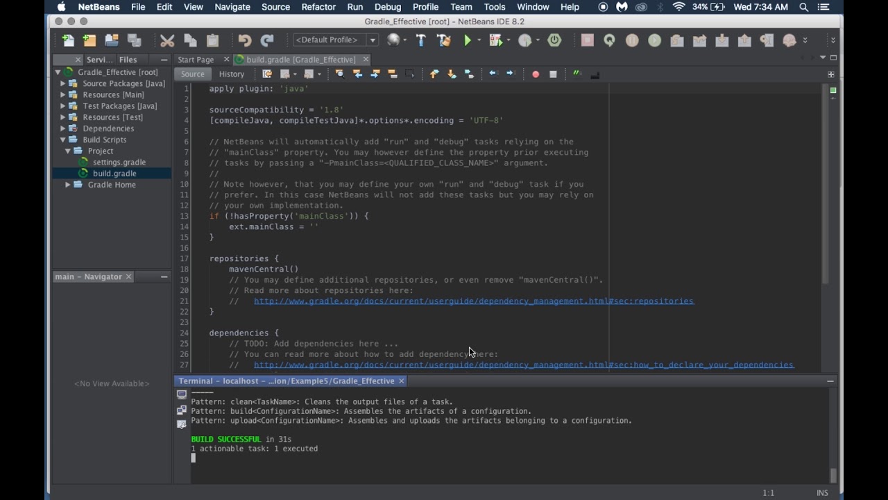 Gradle SourceSets in Netbeans 8.2 - YouTube