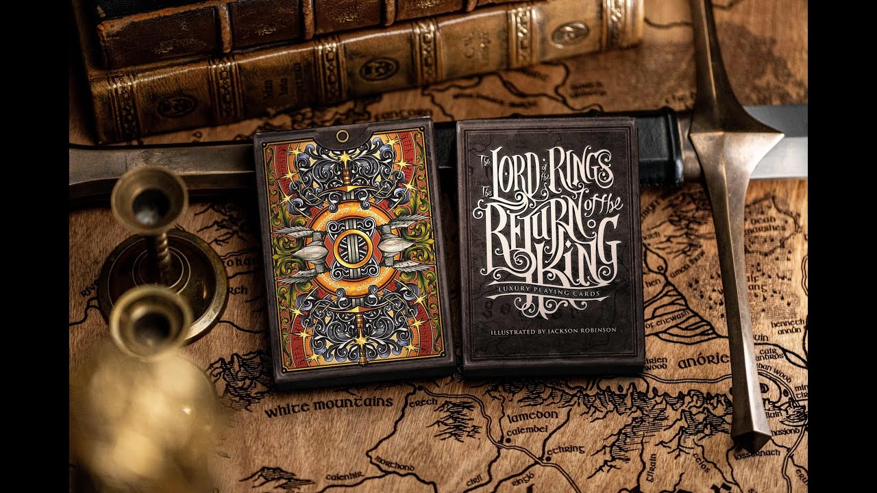LOTR Playing Cards Kickstarter! LOTR in 4DX! War of the Rohirrim first ...