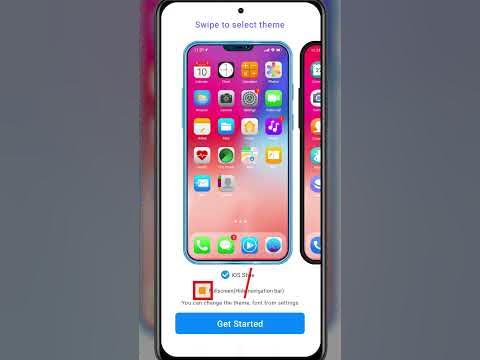 How to Make Your Android Phone Look Like an iPhone #shorts - YouTube
