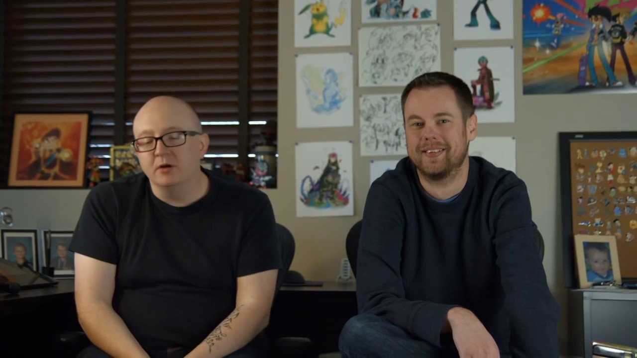 #Pokemon20 Penny Arcade's Jerry Holkins and Mike Krahulik - YouTube