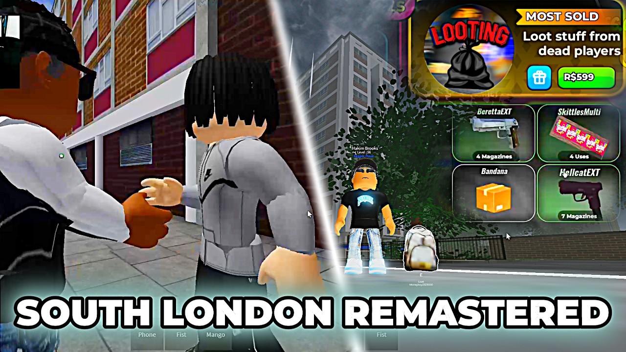 BUYING LOOTING With My BROTHERS | Roblox South London Remastered - YouTube