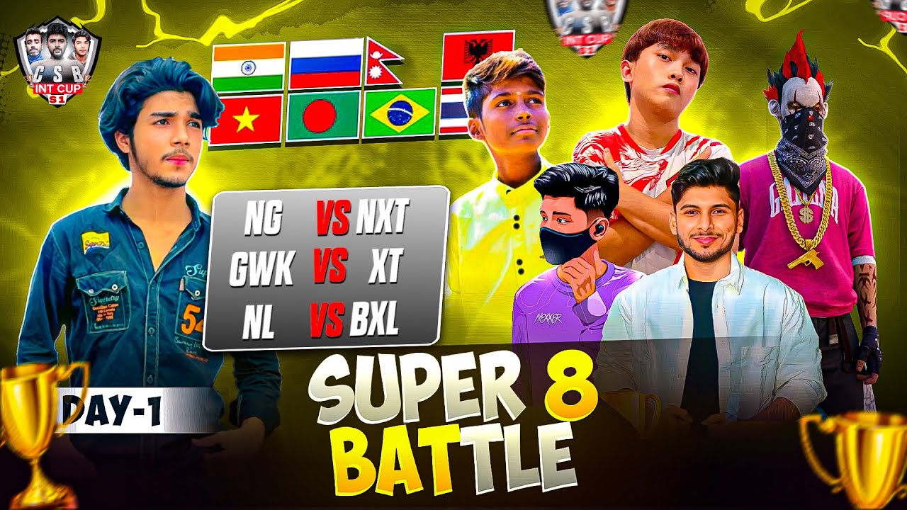 😈NXT 1 VS NL 2👿AIM VS XT♨NG2 VS GWK😱|| DAY-3💥NG-NXT-GWK-BXL-XT-NL # ...