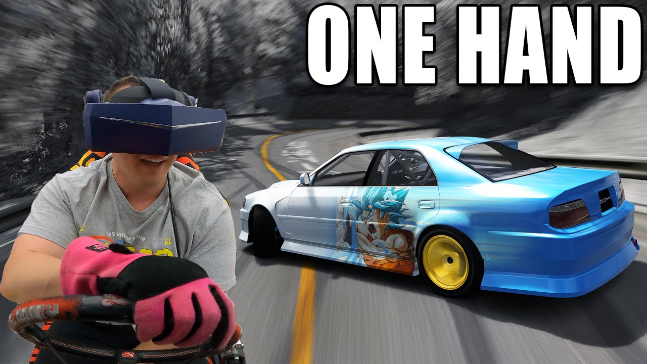 Drifting One Hand Steering | Sim Drift Challenge - YouTube