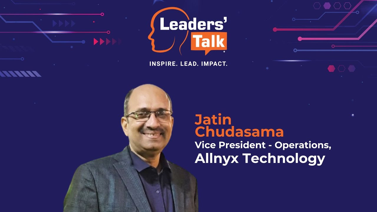 A Conversation With Jatin Chudasama, Vice President—Operations of ...
