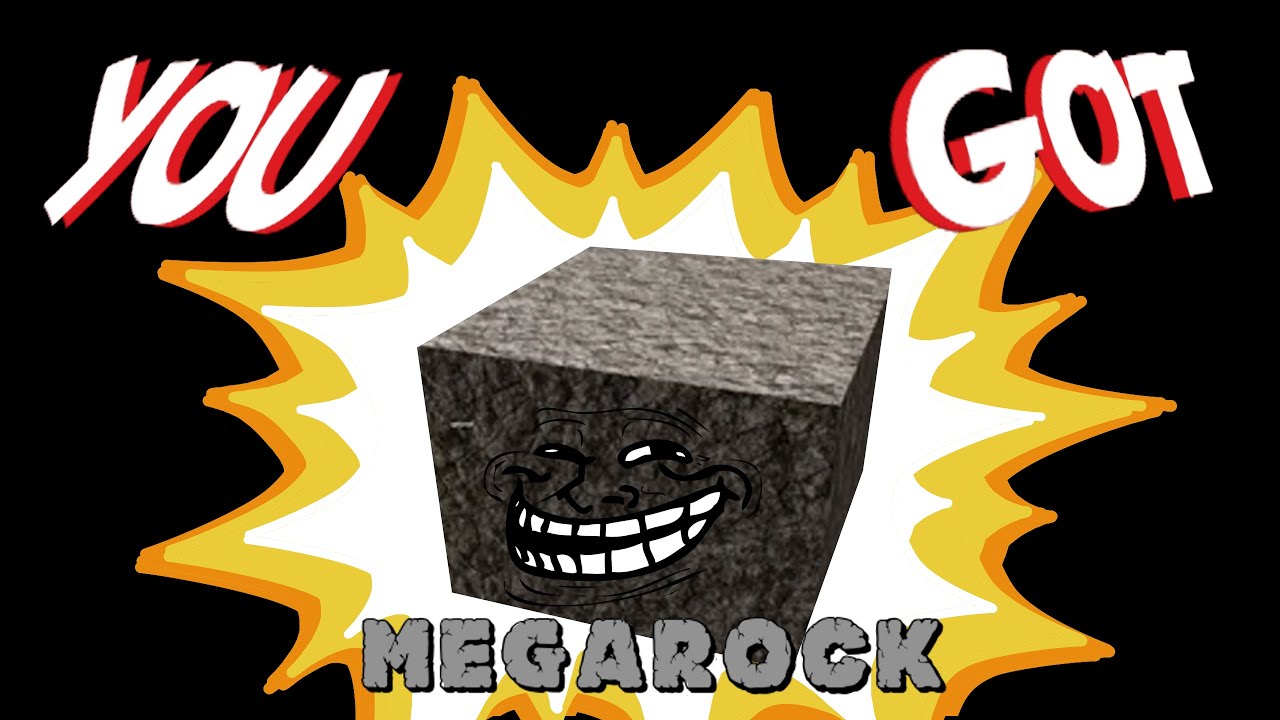 Finally got MEGAROCK - YouTube