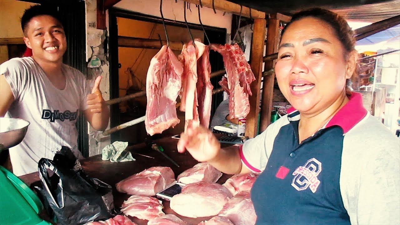 HUNTING Daging Babi Mentah di Pasar Bambu Kuning Sunter Agung Jakarta ...