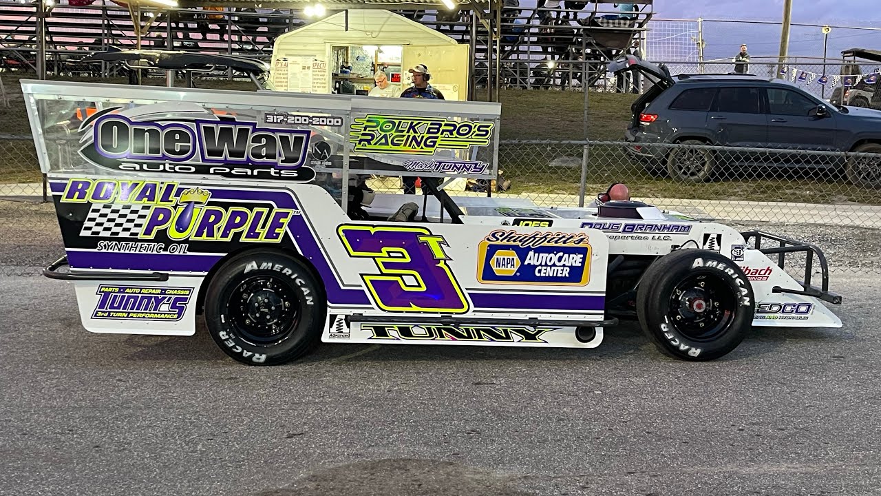 Winter Storm Series| Outlaw Figure 8 100| Auburndale Speedway| Mark ...