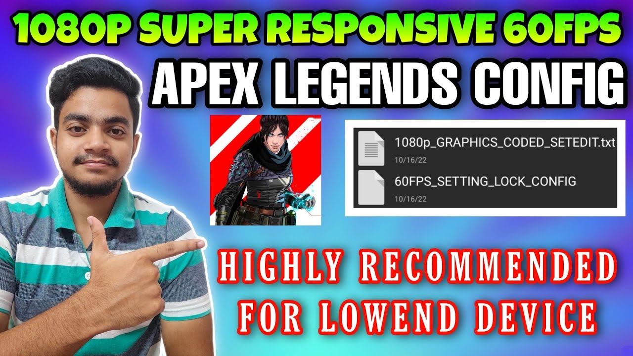 Apex Legends Mobile Lag Fix Lowend Android Device | Apex Legends Config ...