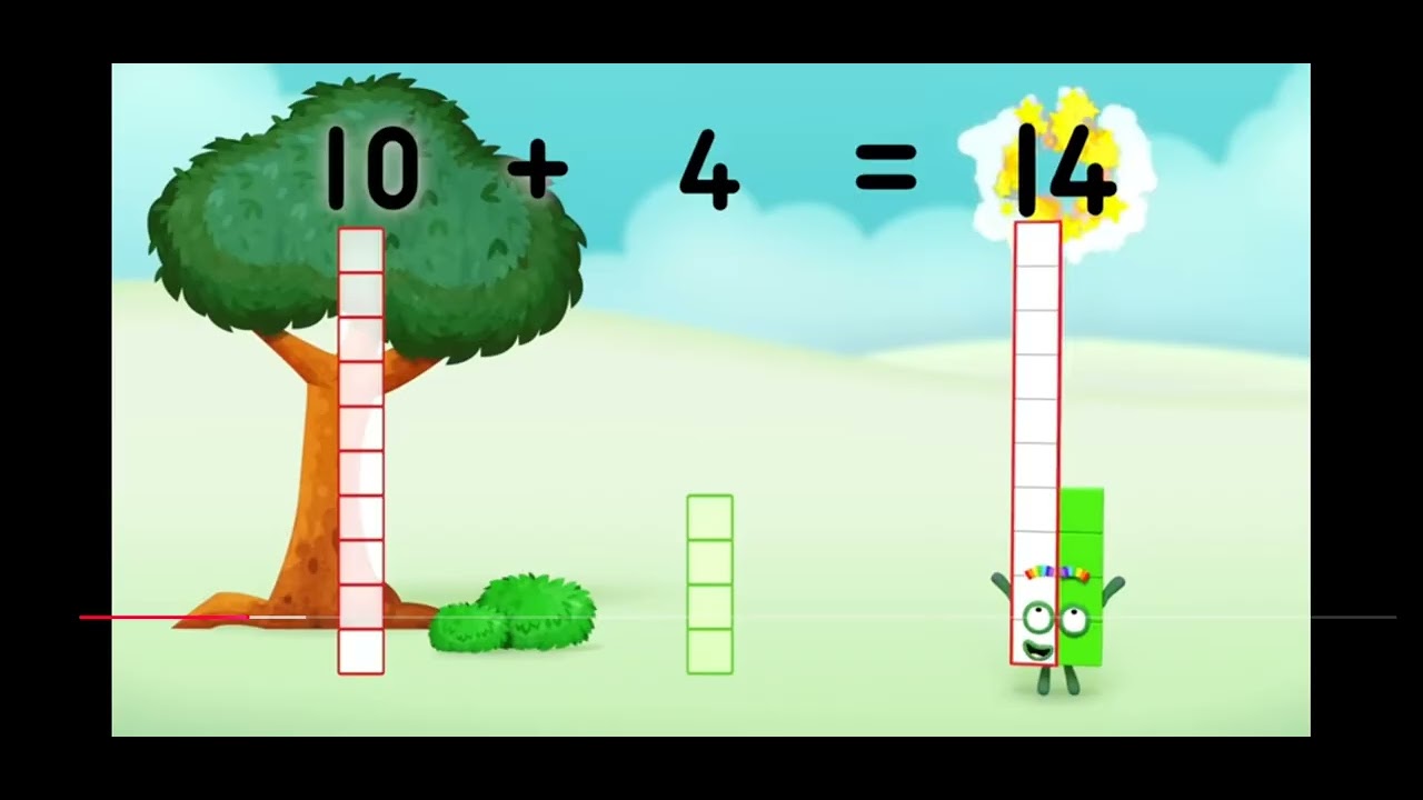 Number blocks 1-20 - YouTube