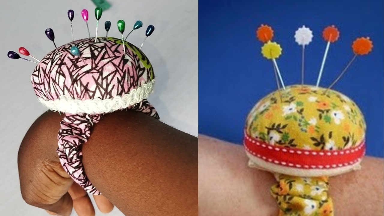 DIY: HOW TO MAKE YOUR OWN PIN CUSHION Beginners friendly - YouTube
