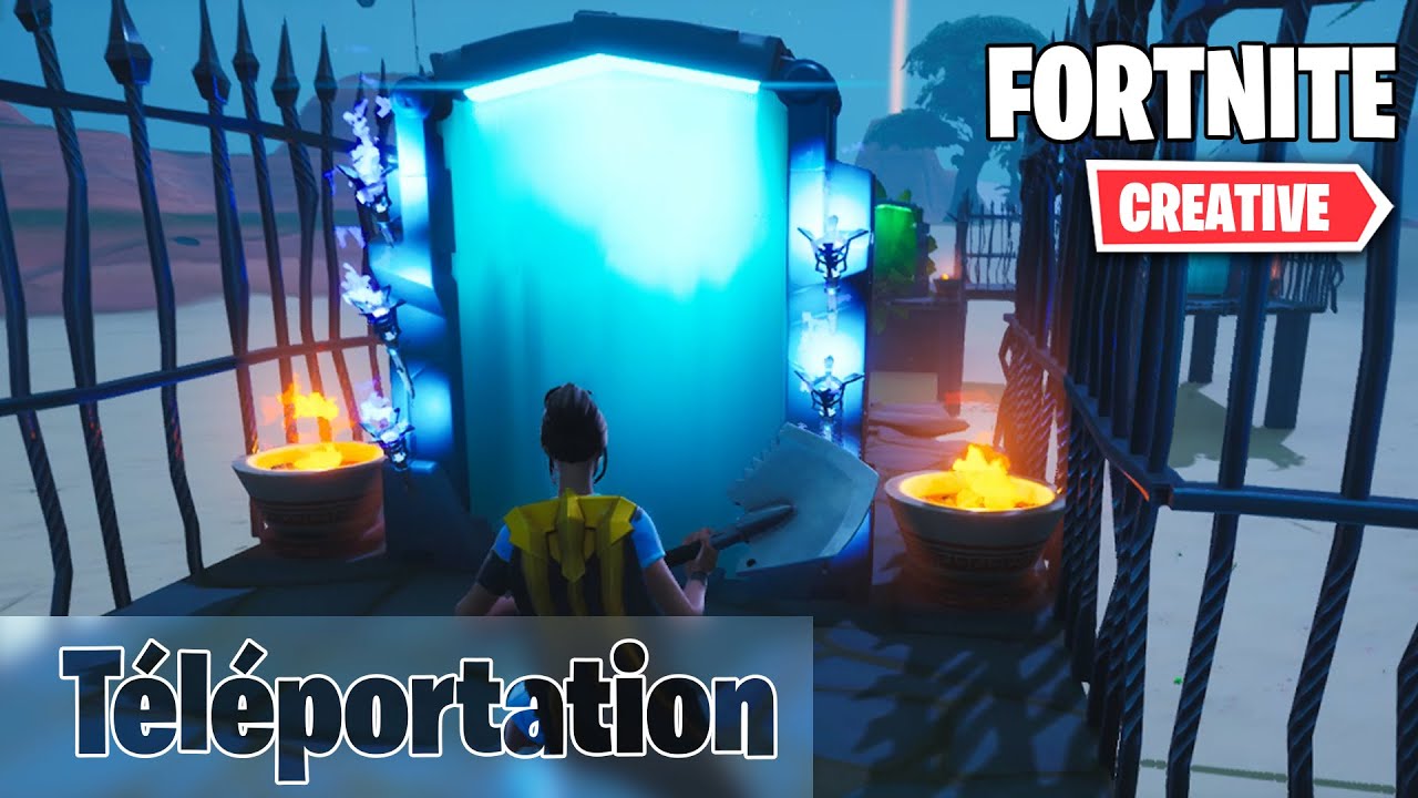[ANCIENNE VIDÉO] COMMENT CRÉER UN PORTAIL DE TÉLÉPORTATION SUR FORTNITE ...