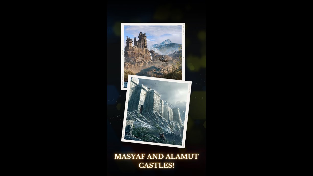MASYAF AND ALAMUT CASTLES I #AssassinsCreed #PathtoMirage - YouTube