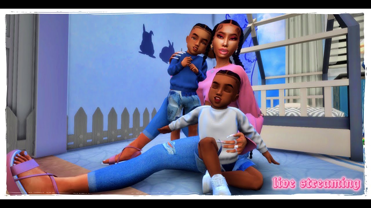 Pink Goes to HS #11 Live Stream | I drank wine hehe |TS4 - YouTube